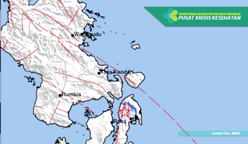 Gempa-Bumi di BUTON-UTARA, SULAWESI-TENGGARA, 31-07-2020