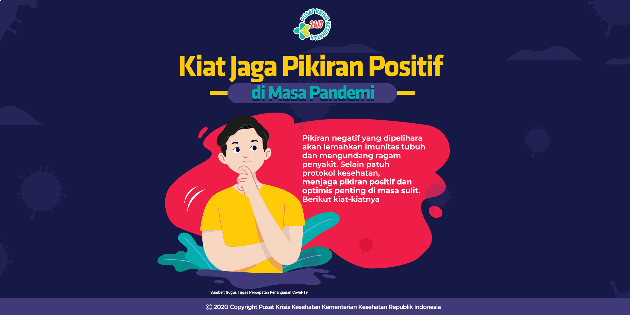 Menjaga Pikiran Tetap Positif di Saat Pandemi Covid-19